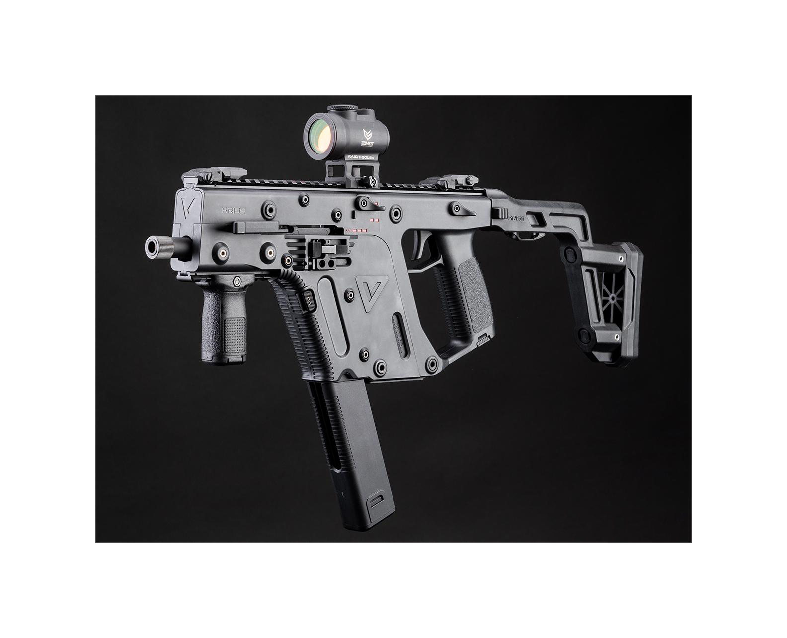 Krytac KRISS Vector Gas Blowback Airsoft GBB SMG (Black) | GSF Airsoft