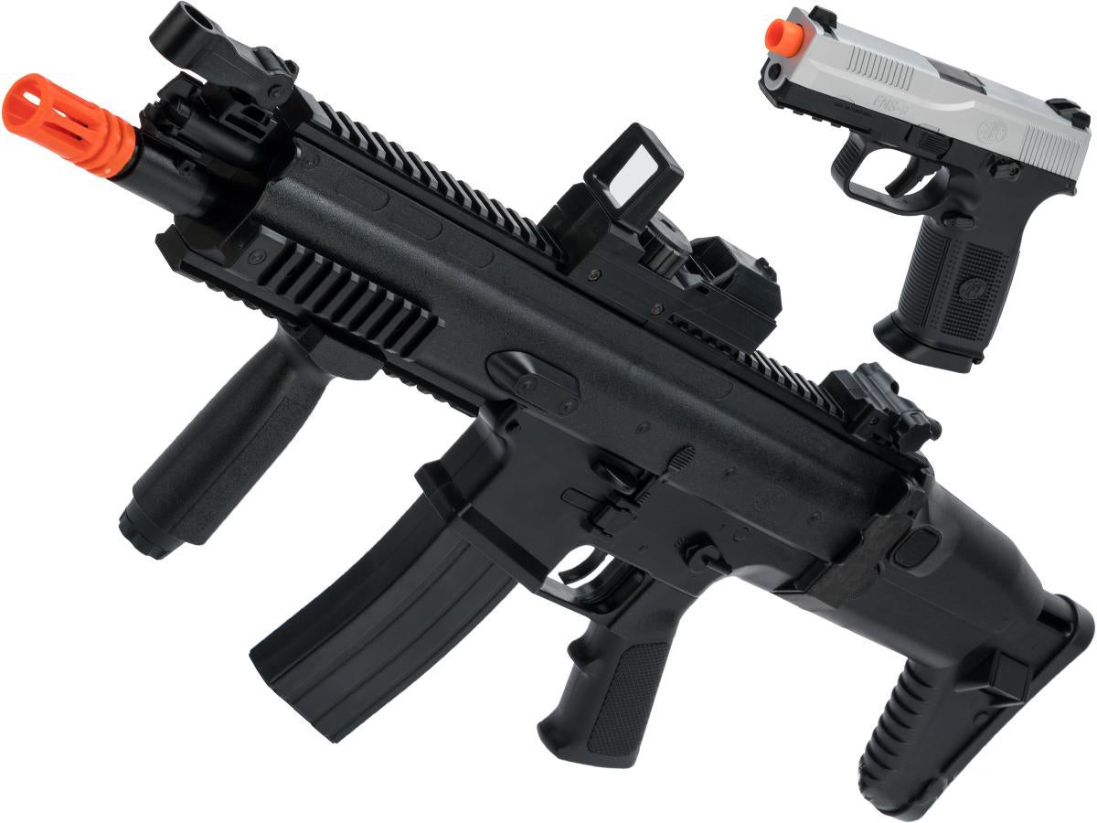 FN Herstal SCAR-L LPAEG and FN S-9 Pistol Kit by Cybergun (Black) | GSF ...