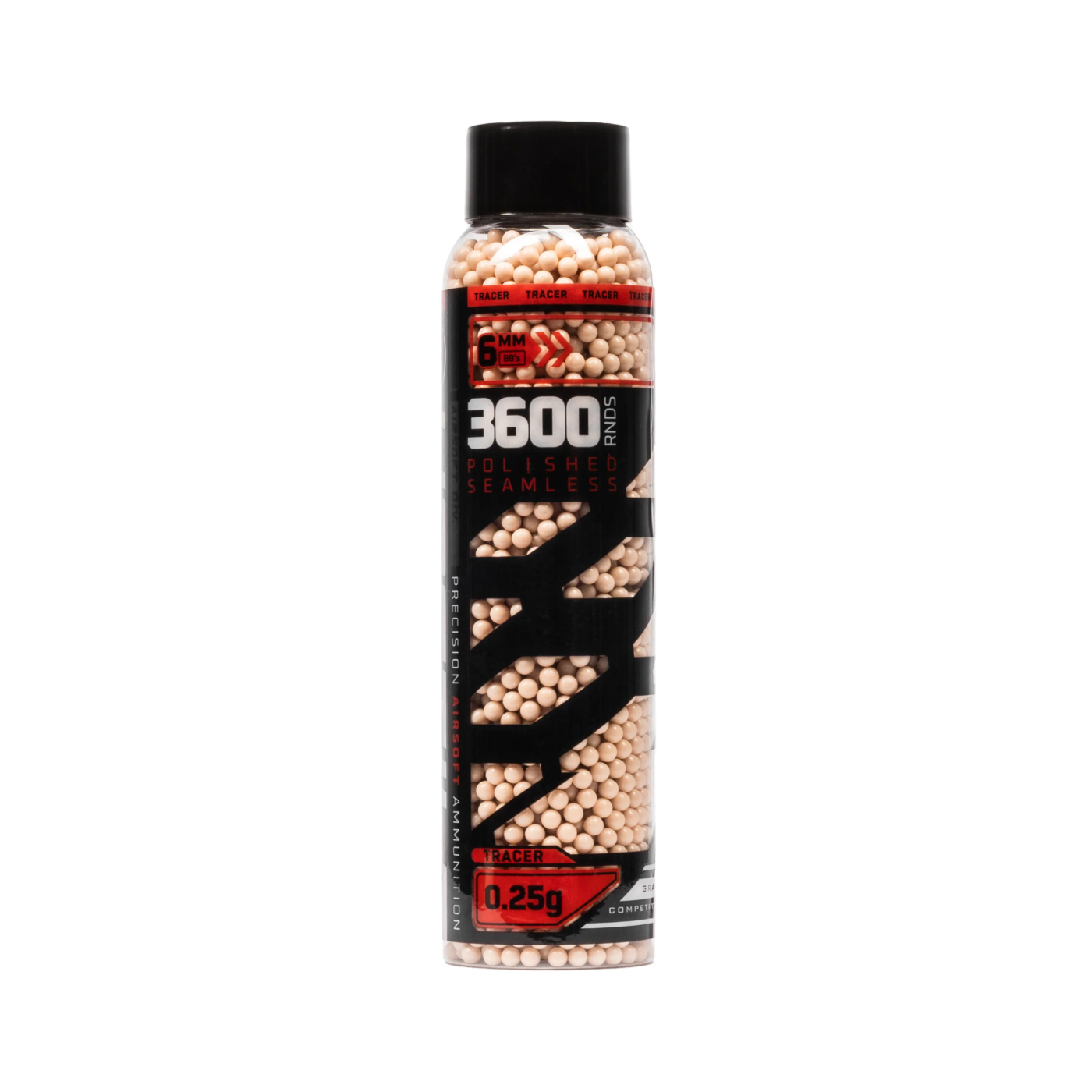HK Army Hostile Glowball™ Tracer .25g BB's - 3600ct - Red | GSF Airsoft