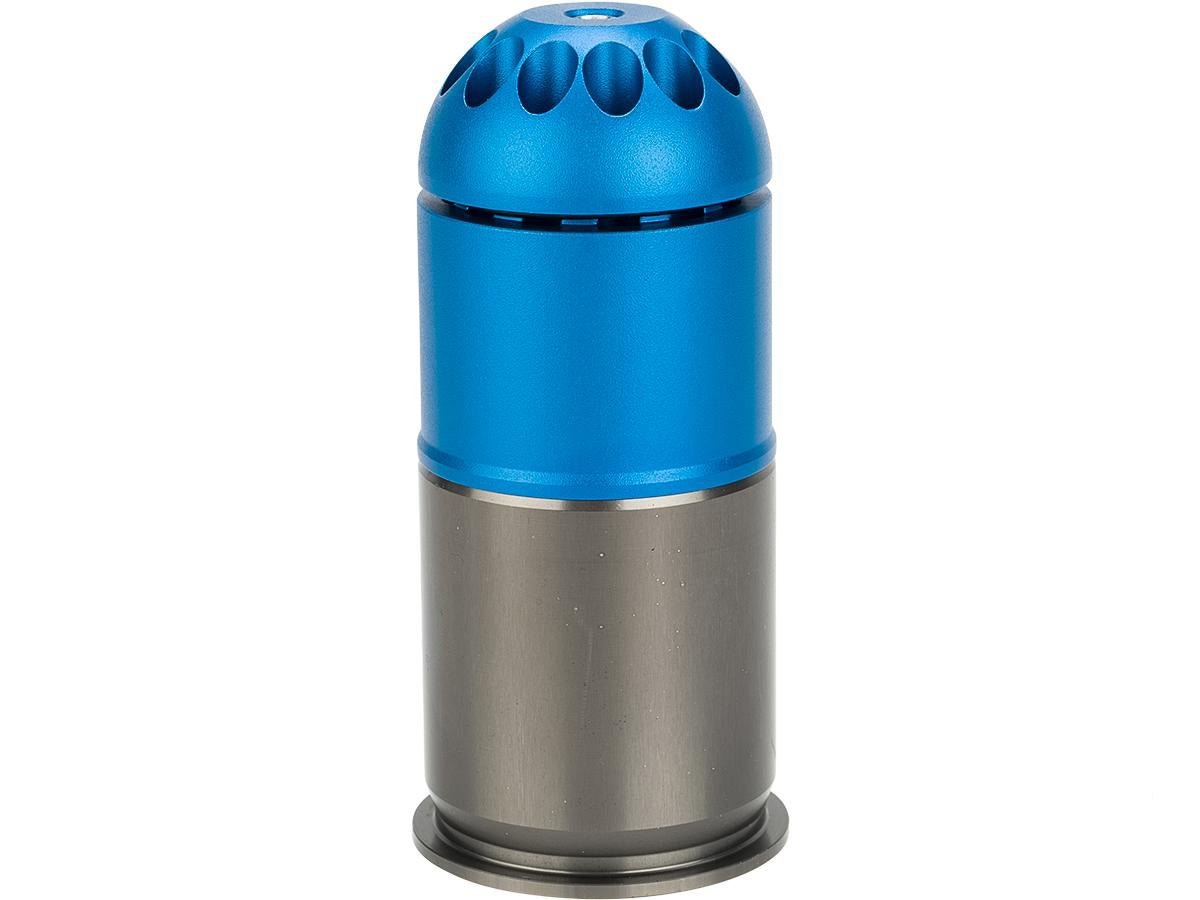 Matrix 96rd 40mm Metal Green Gas Airsoft Grenade | Blue | GSF Airsoft