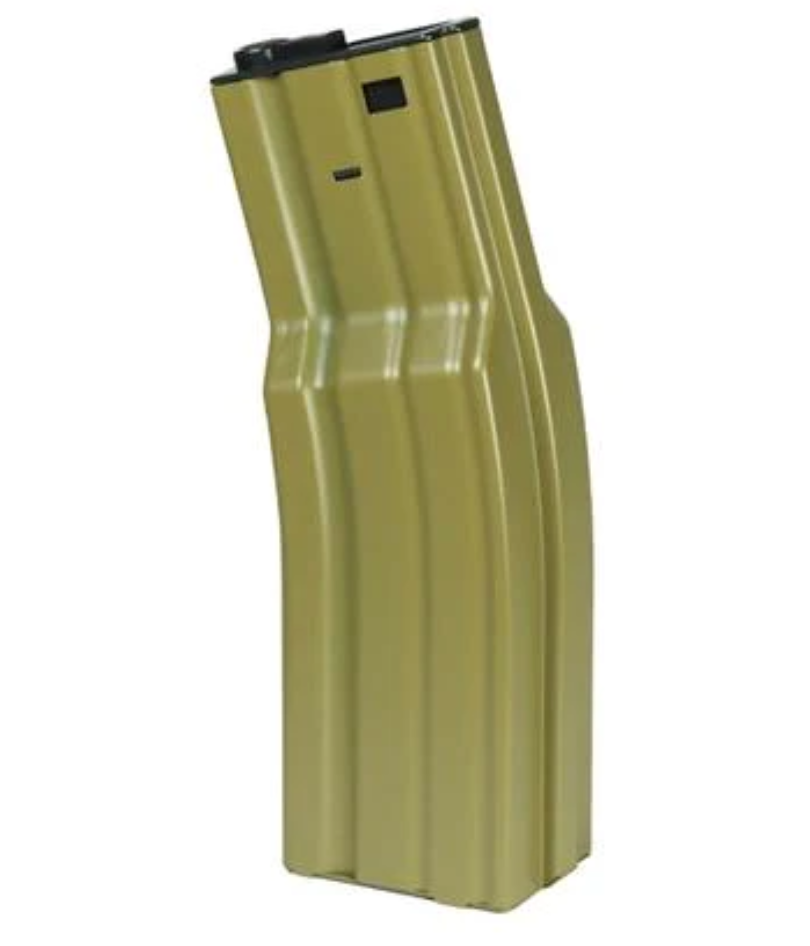 Echo1 Metal 850rd FAT Magazine for M4/M16 | TAN | GSF Airsoft