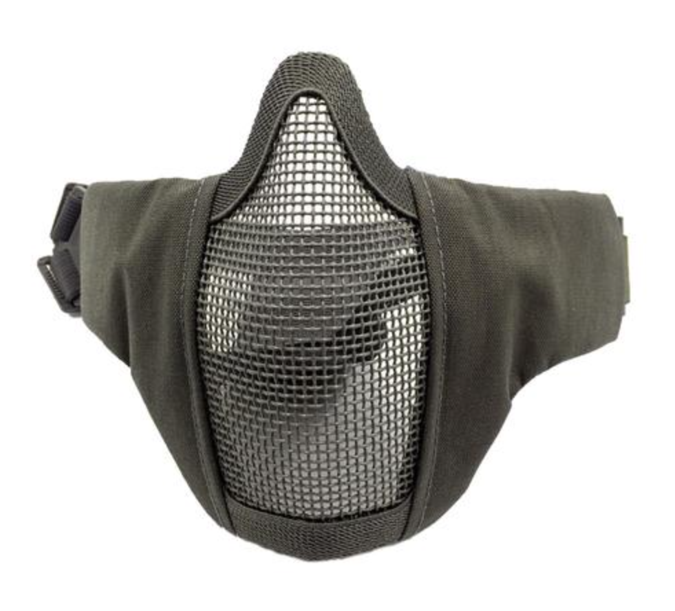 Bravo Tac Gear Strike Steel Half Face V3 Mask | Gray | GSF Airsoft