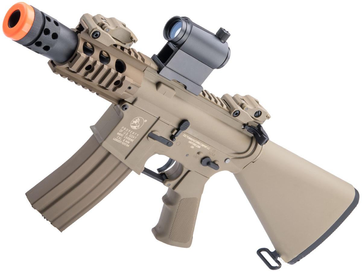 Colt Sportsline M4 Airsoft AEG (Delta Mini / TAN) | GSF Airsoft