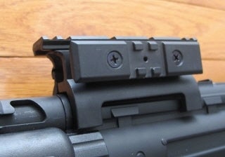 High Profile Scope Mount For MP5 Style Guns | GSF Airsoft