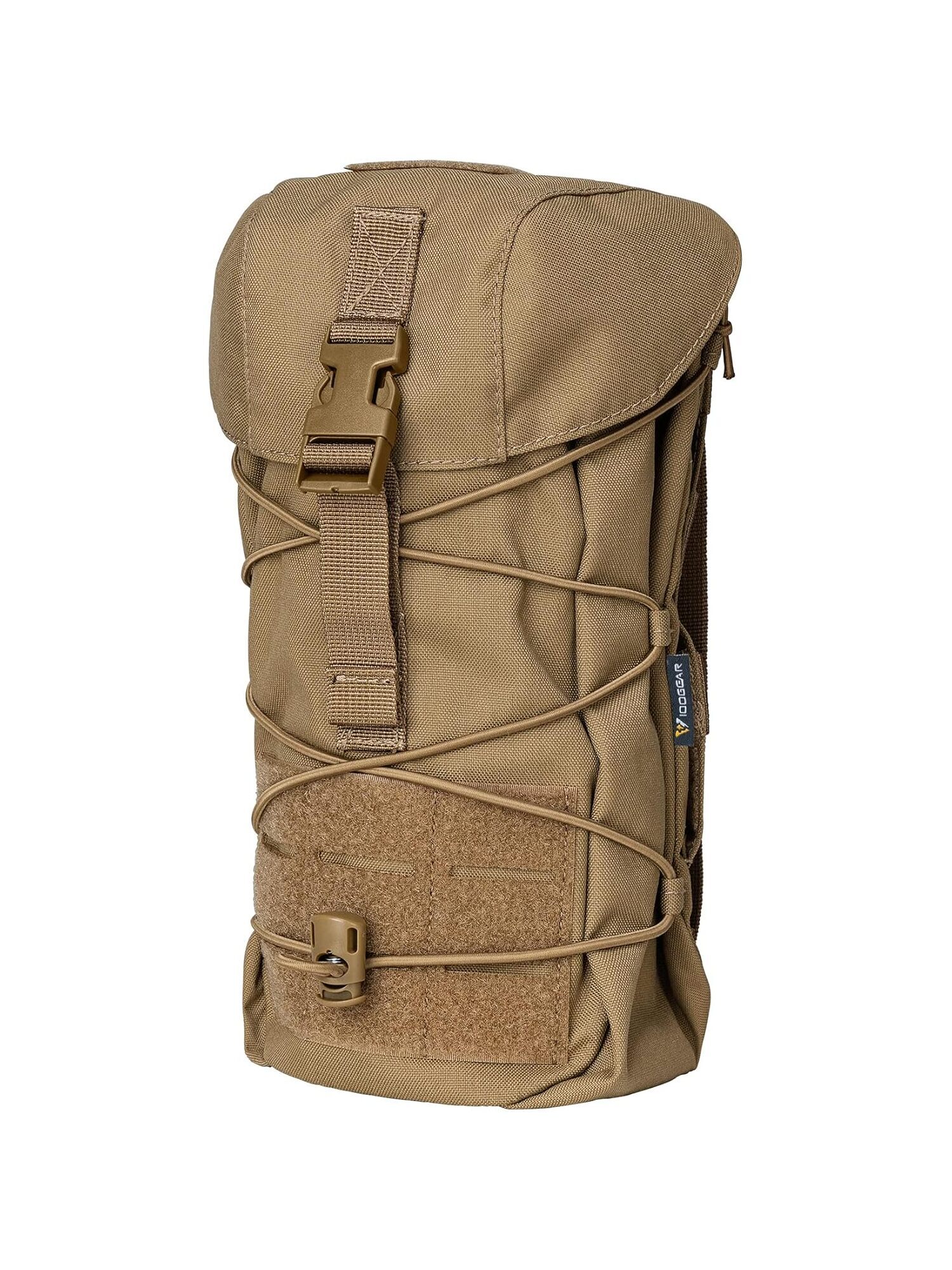 IDOGEAR Molle Tactical Pouch / Magazine Dump Pouch | TAN | GSF Airsoft