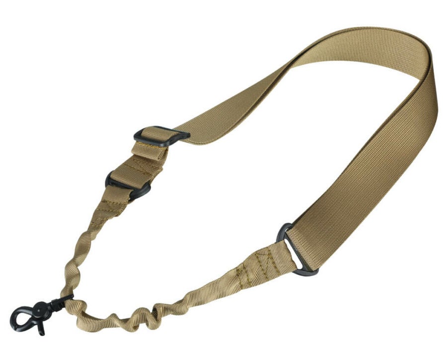 AMOMAX One Point Sling w/ Round Hook TAN | GSF Airsoft